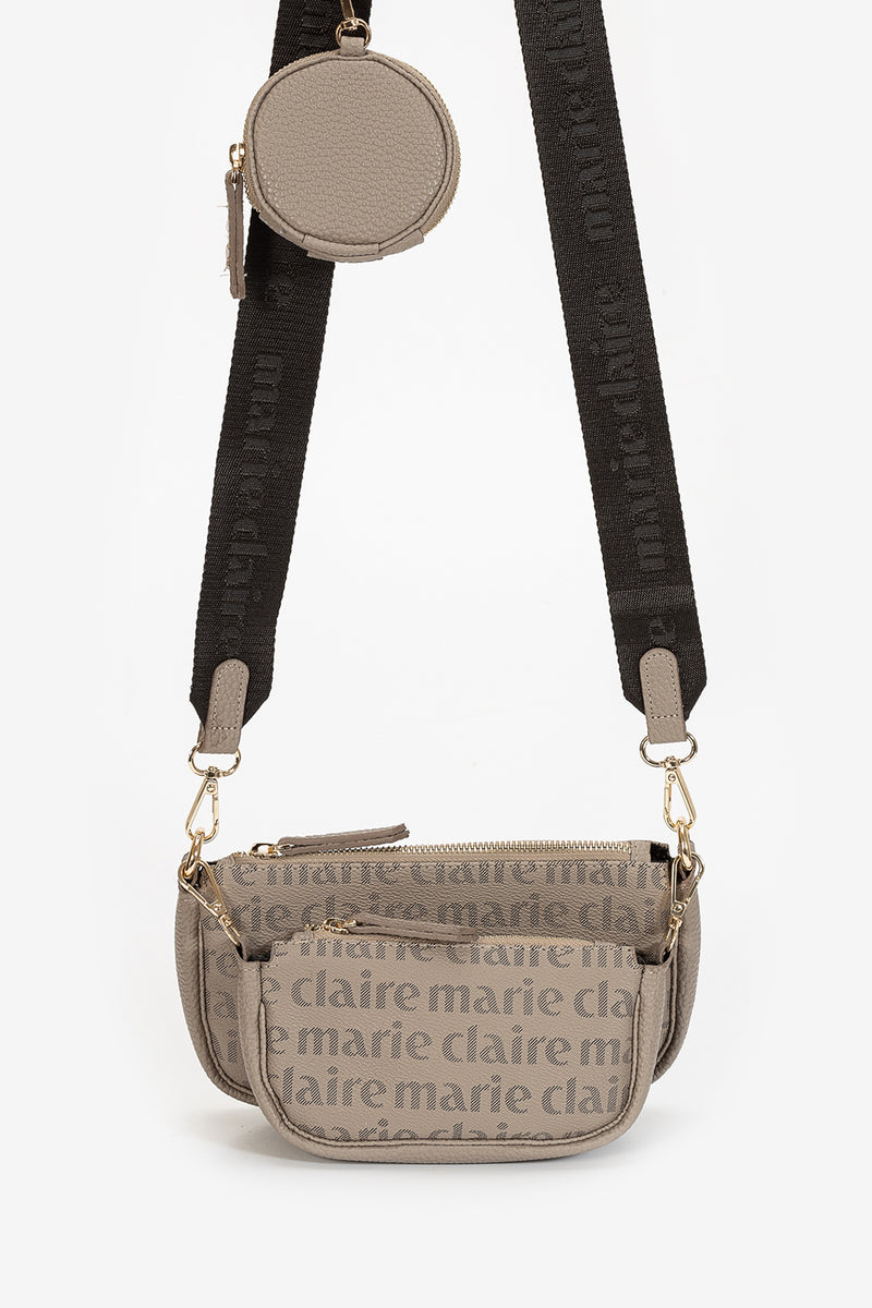 Coffee Women's Messenger Bag Perla MC212105014 003 – Marie Claire Bags